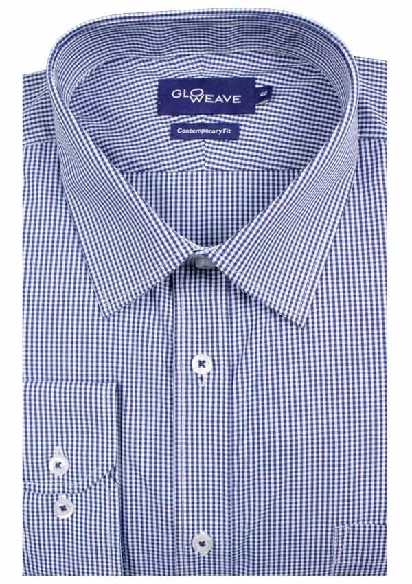 GLOWEAVE GINGHAM L/S SHIRT - GLOWEAVE BSR : CHEAP BIG SIZE MENS CLOTHES ...