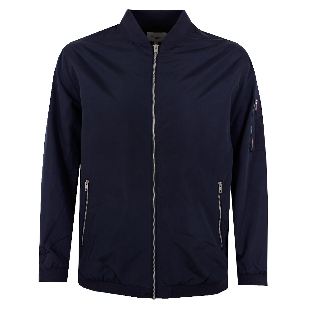 JACK & JONES DETAIL BOMBER JACKET - BIG MENS CLOTHING NEW STYLES 2X,3X ...