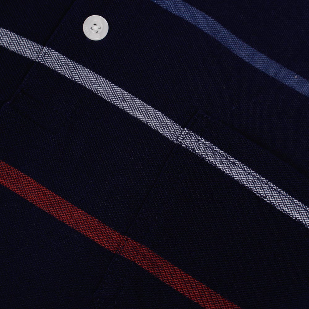 BERTINI 411 STRIPE PIQUE POLO - BIG MENS CLOTHING NEW STYLES 2X,3X,4X ...